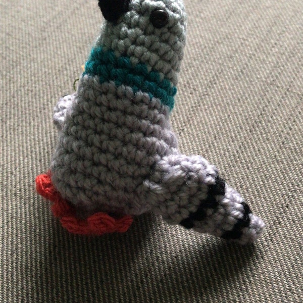 Squashed Rat Bookmark, Hand Crocheted, Quirky Mouse Bookmark, Ideal ...