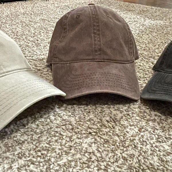 Mountains Embroidered Washed Cotton Cap Hat Embroidered Cap Baseball ...