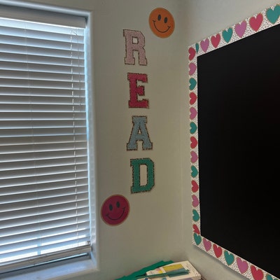 Stoney Clover Lane Inspired Varsity Patch Letter Classroom Decor Bundle ...