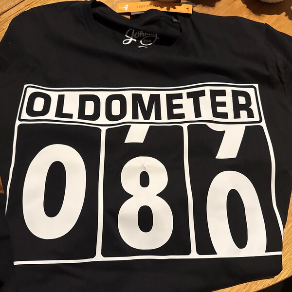 80th Birthday Oldometer SVG: Car Theme (digital Download) - Etsy