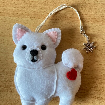 Felt Red Panda Keychain Ornament Kawaii Bag Charm Zoo Animal - Etsy