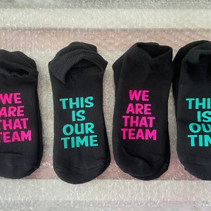 Cheerleading Socks / Good Luck Socks / Homecoming Gifts / Cheer Socks ...
