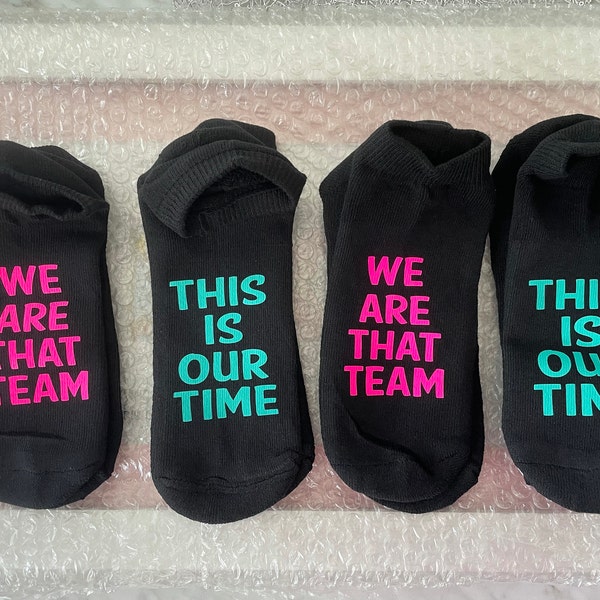 Cheerleading Socks / Good Luck Socks / Homecoming Gifts / Cheer Socks ...