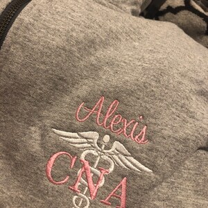 CNA Sweatshirt Certified Nursing Assistant Nurse - Etsy