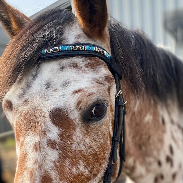 Diy Browband - Empty Channel Leather Browband - Make Your Own Browband ...