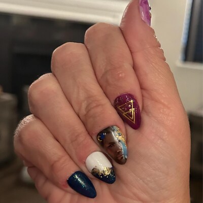 Rhysand Acotar Inspired Press on Nail Set - Etsy