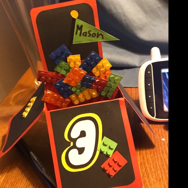 Pop-up Box Card SVG Cutting Template Only - Etsy