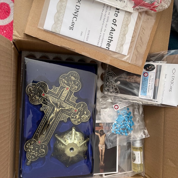 Saint Jude Relic Medal Pack Third Class Relic Holy Card & Medal touched ...