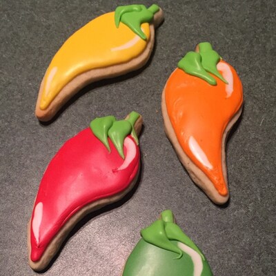Gum Leaf or Pepper Cookie Cutter and Fondant Cutter and Clay Cutter - Etsy