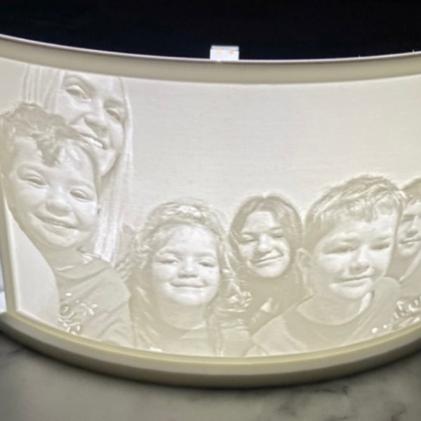 Customised Lithophane Light up Moon Globe- 3D Printed - Etsy UK