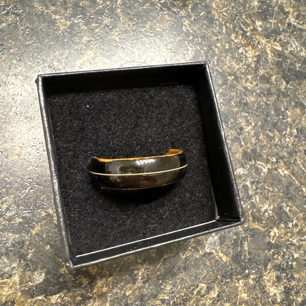 Mens Wedding Band "the Rsg" Made From Santos Rosewood, Silver and ...
