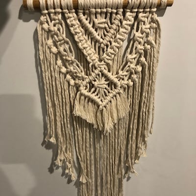 Macrame Pattern Hanging Table Beginner Intermediate DIY Macrame, Manual, Step by Step ...