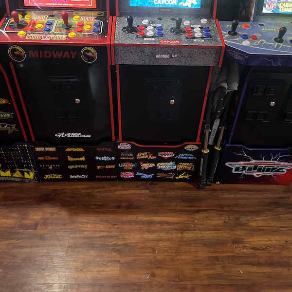 Arcade 1up Legacy Cabinet Riser Graphic Decal Sticker - Etsy