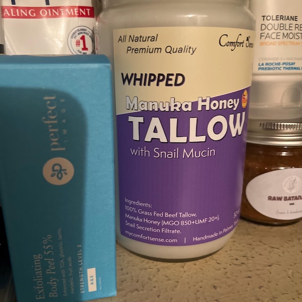 Sampler/gift Box of Manuka Honey & Bison Whipped Tallow Cream With 850 ...