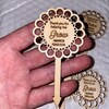 Suc-cess You Did It Custom Graduation Grad Plant Stick Gift Ideas ...