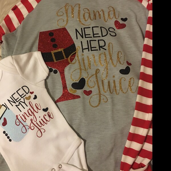 Christmas SVG, Jingle Juice, Mama Needs Her Jingle Juice, Santa Claus ...