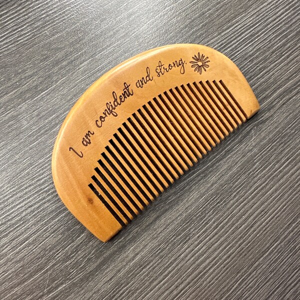 Engraved Labor Comb, Labor Natural Birth Tool, Empowered Birth ...