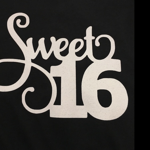 Sweet 16 SVG | Sixteenth Birthday SVG | 16th Birthday | Digital ...