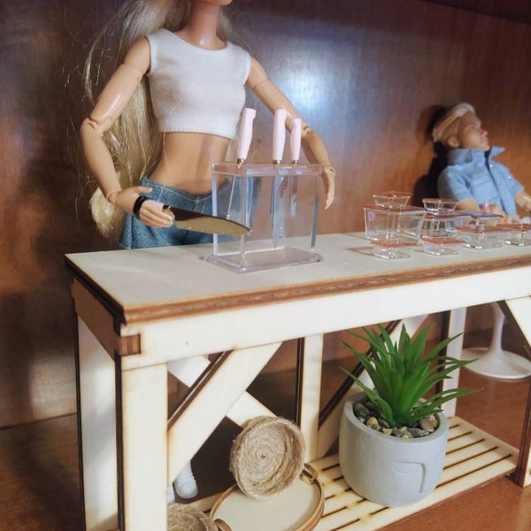 1:12 Scale Miniature Bucket With Handle Mini Metal Pail for Dollhouse ...