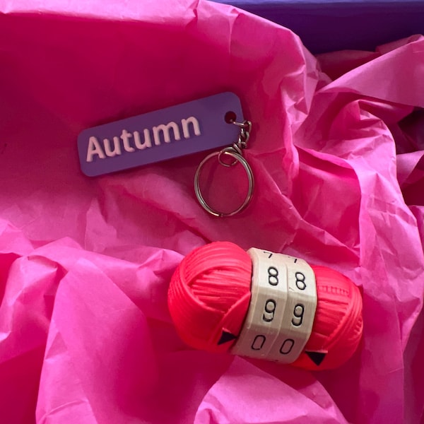 Yarn Skein Stitch Counter | Fidget Yarn Toy - Etsy