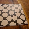 Classic Seamless Black Pattern Tile Vinyl | Peel and Stick Tiles Decal ...