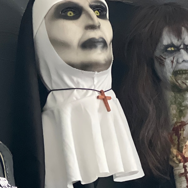 Valak the Nun - Latex Mask / Bust Display - Etsy