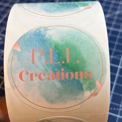 Custom Printed Logo Label Stickers on Roll for Your Product - Etsy