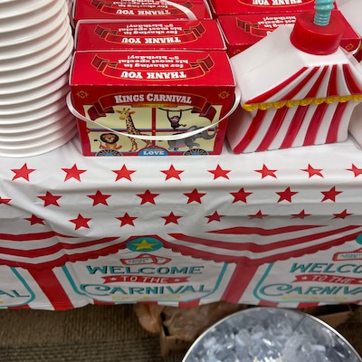Animal Cracker Boxes Children's Carnival Birthday Party Favor Barnum ...