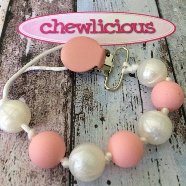 Metal Pacifier Clip (1" Round) Suspender Clip. Paci Holder. Mitten Clip ...