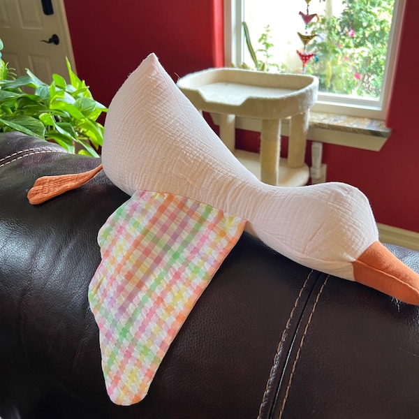 Goose Soft Toy Sewing Pattern, Instant Download PDF Format, Step by ...