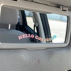 Car Mirror Decal, You Look Good Car Mirror Sticker, Rear View Mirror ...