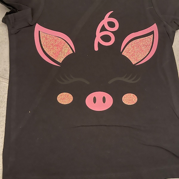 Pig Face - Instant Digital Download - Svg, Png, Dxf, and Eps Files ...