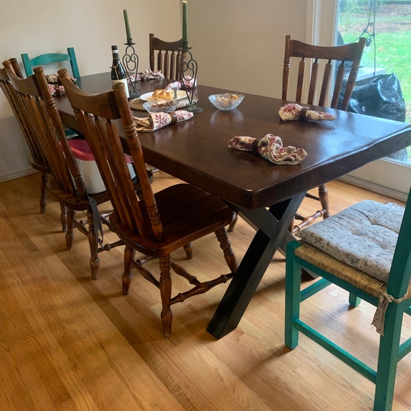 Strong Metal Dining Table Legs. Heavy Duty Kitchen Steel Table Legs ...