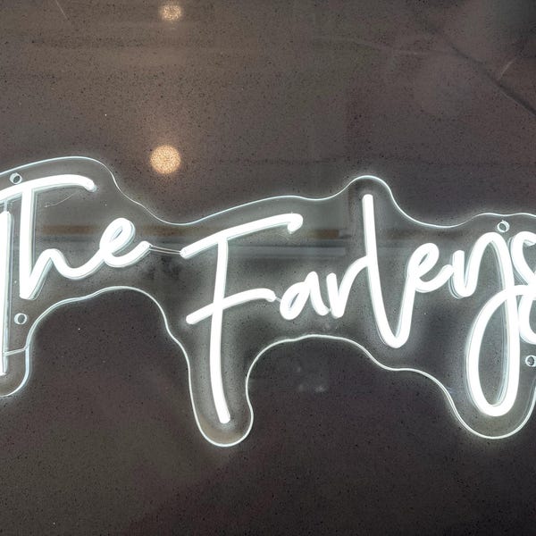 Custom Wedding Neon Sign, LED Wedding Sign With Free Dimmer, Battery ...