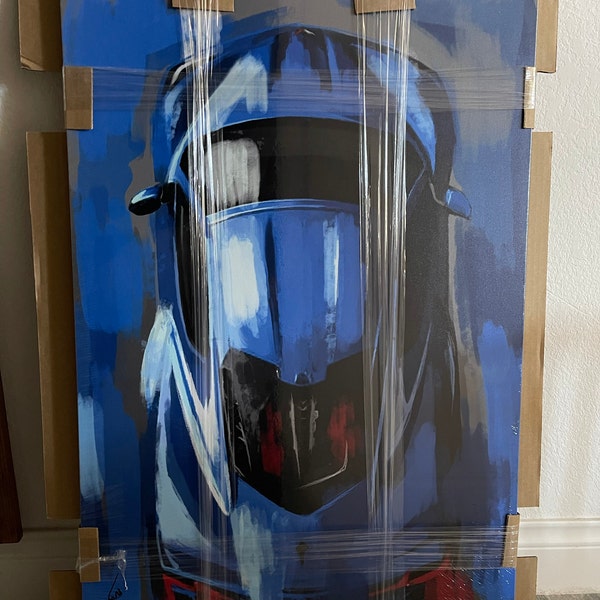 C8 Corvette Art Print, Chevy C8 Artwork, Personalized C8 Corvette ...