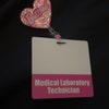 Dermatome Badge Pocket Card Horizontal for Nurse Paramedic EMT for ID ...