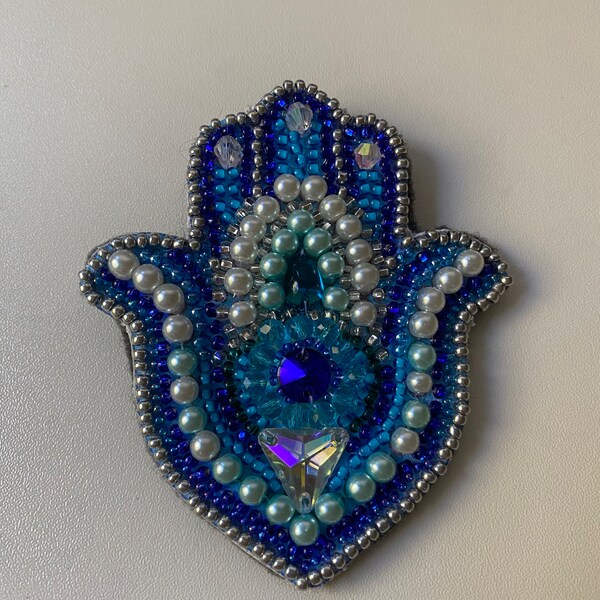 Fearless Gaze Magical Bead Embroidery Kit - DIY Mystical Art Craft ...