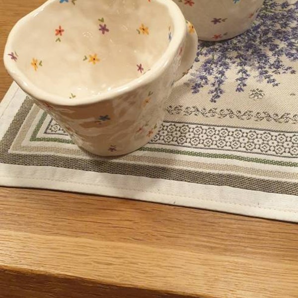 Flowers Mug, Handmade Coffee Mug, Ceramic Mug - Etsy Australia