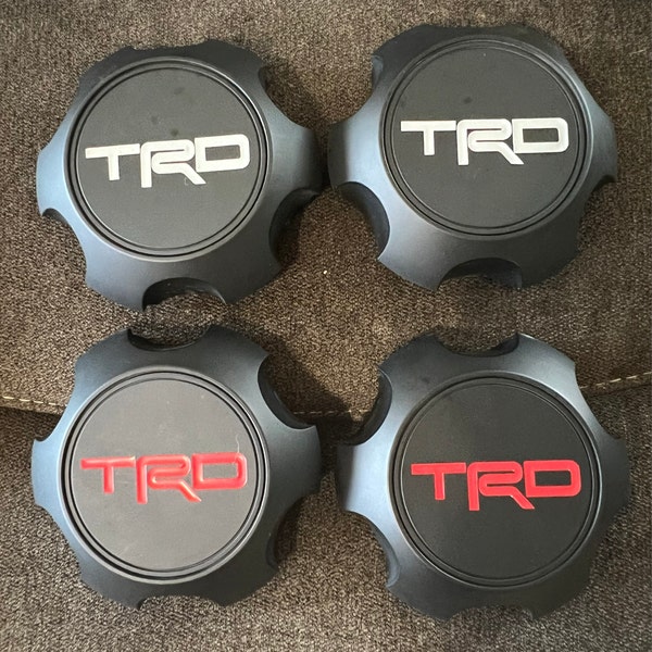 TRD Wheel Center Cap Inlay Decal for 2016-2024 4runner. - Etsy