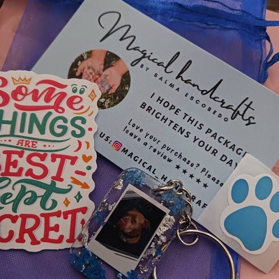 Personalized Photo Mini Keychain customize W/your Photo - Etsy