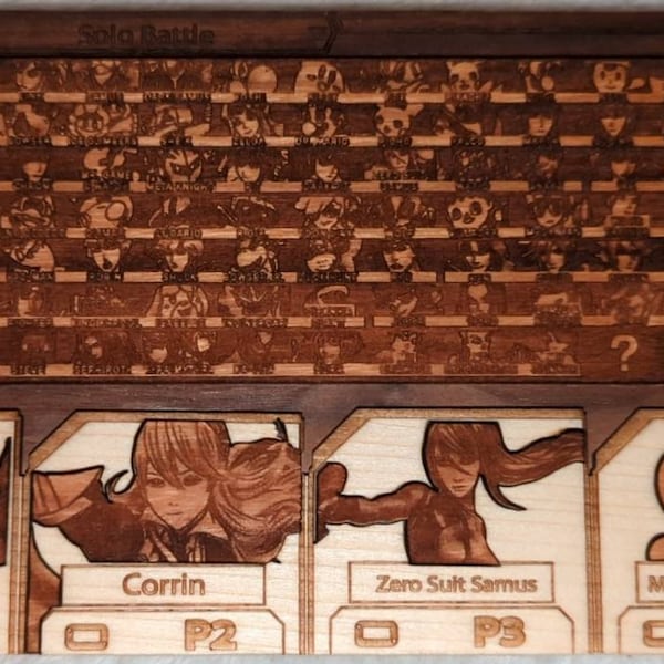 Custom Super Smash Bros Ultimate Screen - Etsy