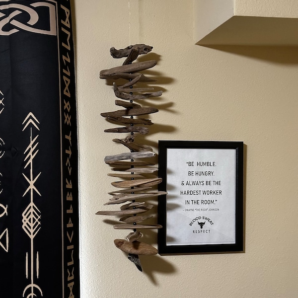 Plant Terrarium 25 Inch Valhalla Ladder/ Cream Wood Beads / V-0130 ...