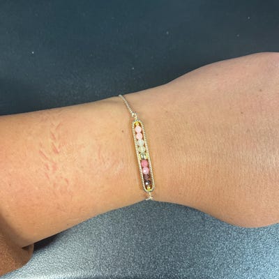 Tourmaline Pearl Protection Bracelet14kgf Adjustable Bracelethealing ...