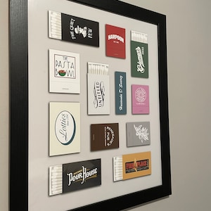 Custom Matchbook Print Personalized Vintage Matchbox Collage ...