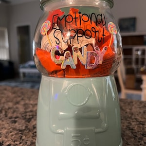 Custom Funny Candy Jar Motivational Gift Custom Candy Jar - Etsy