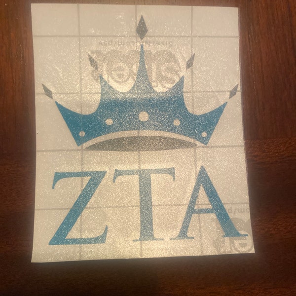 Sorority Sticker - Zeta Tau Alpha - ZTA - Zeta Tau Alpha Sticker ...