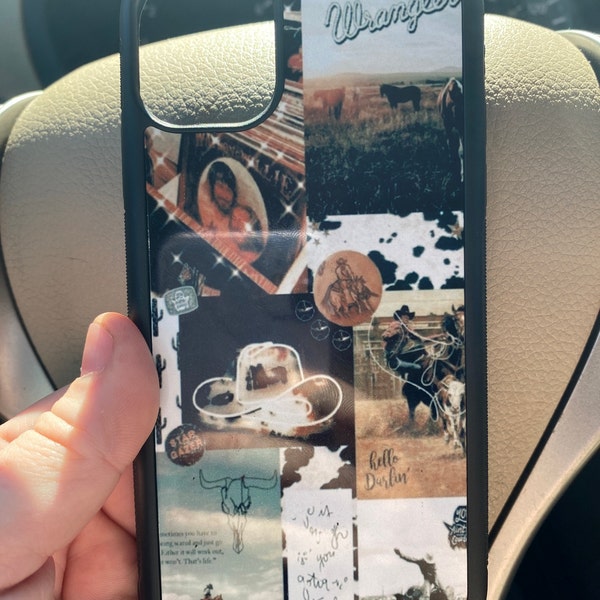 Punchy Rodeo Phone Case, Western Boho Case, iPhone Case, Sublimation ...
