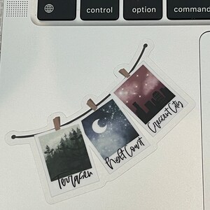Maasiverse Wanderlust Waterproof Sticker Night Court ACOTAR - Etsy