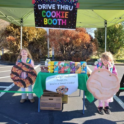 WEAR Your COOKIE Girl Scout smores Cookies Booth - Etsy