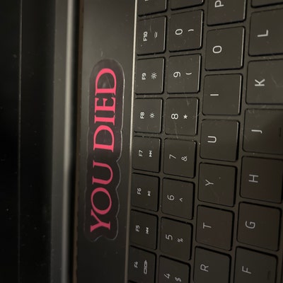 You Died Sticker - Etsy